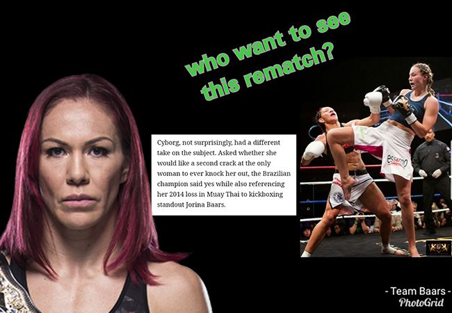 Jorina Baars vs Cris Cyborg: Hoe wilt u deze rematch zien? | Vechtsport ...