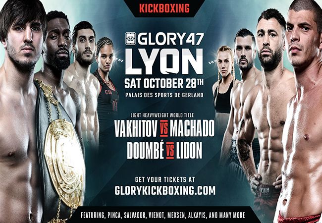 Glory 47 Lyon Laatste vijf vechters bekend gemaakt! | Vechtsport info