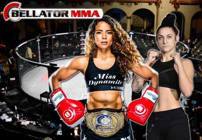 Denise Kielholtz tegen Jessica Middleton op Bellator 188 in Israël ...