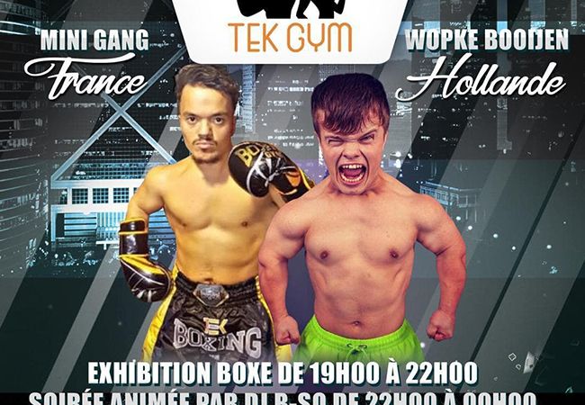 Lilliputter-kickboksen: Wopke Booijen vs Mini Gang | Vechtsport info