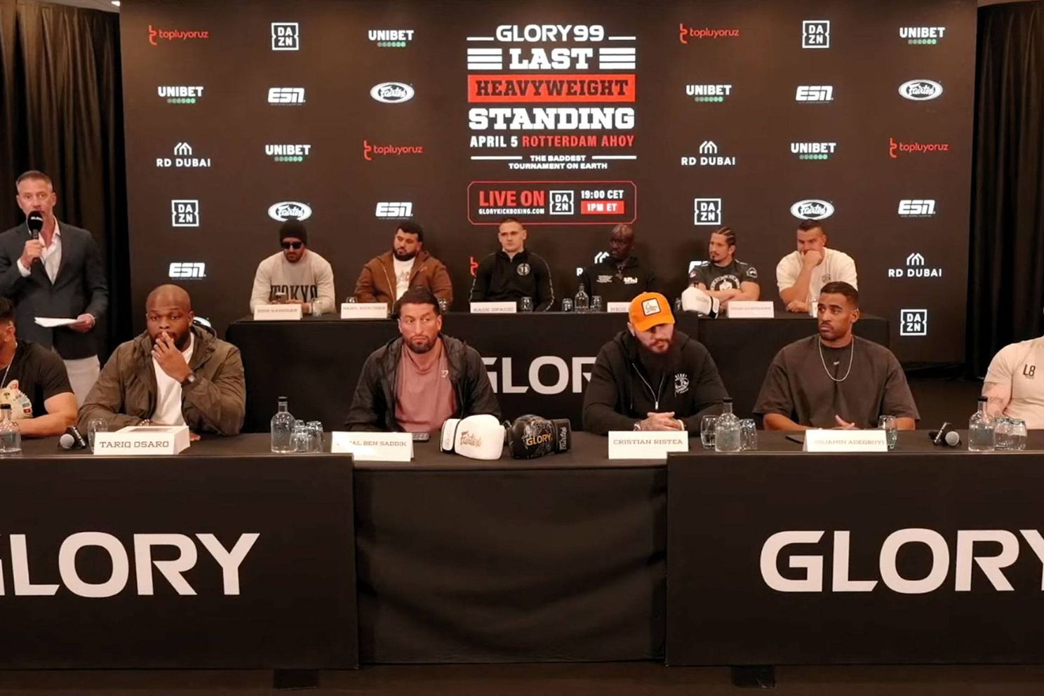 Stadsbus vol Gorilla's! Glory 99 zet record met 3.750 kilo aan vechtersgeweld | Vechtsport info