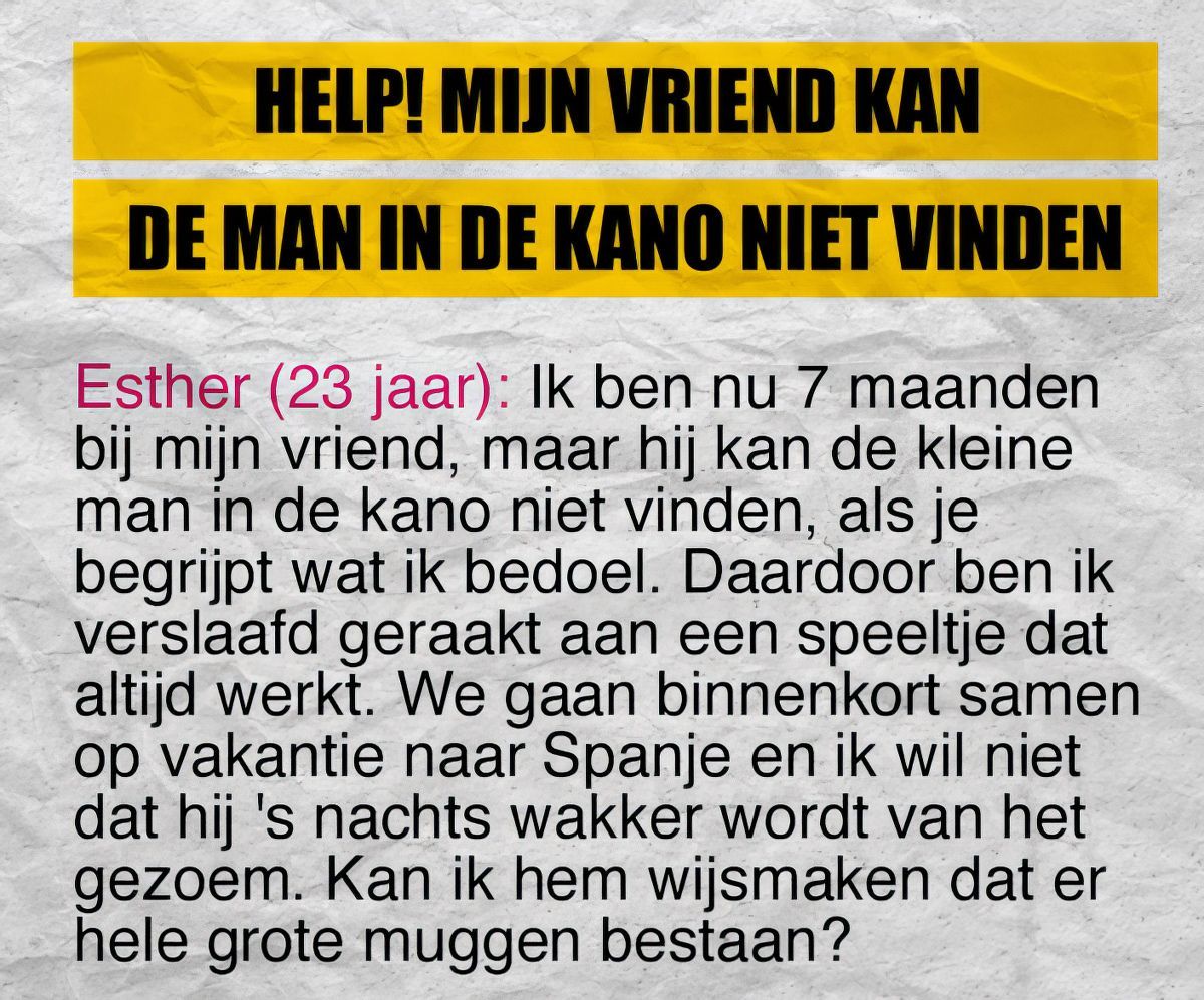 Help! Mijn vriend kan de man in de kano niet vinden | VK Magazine
