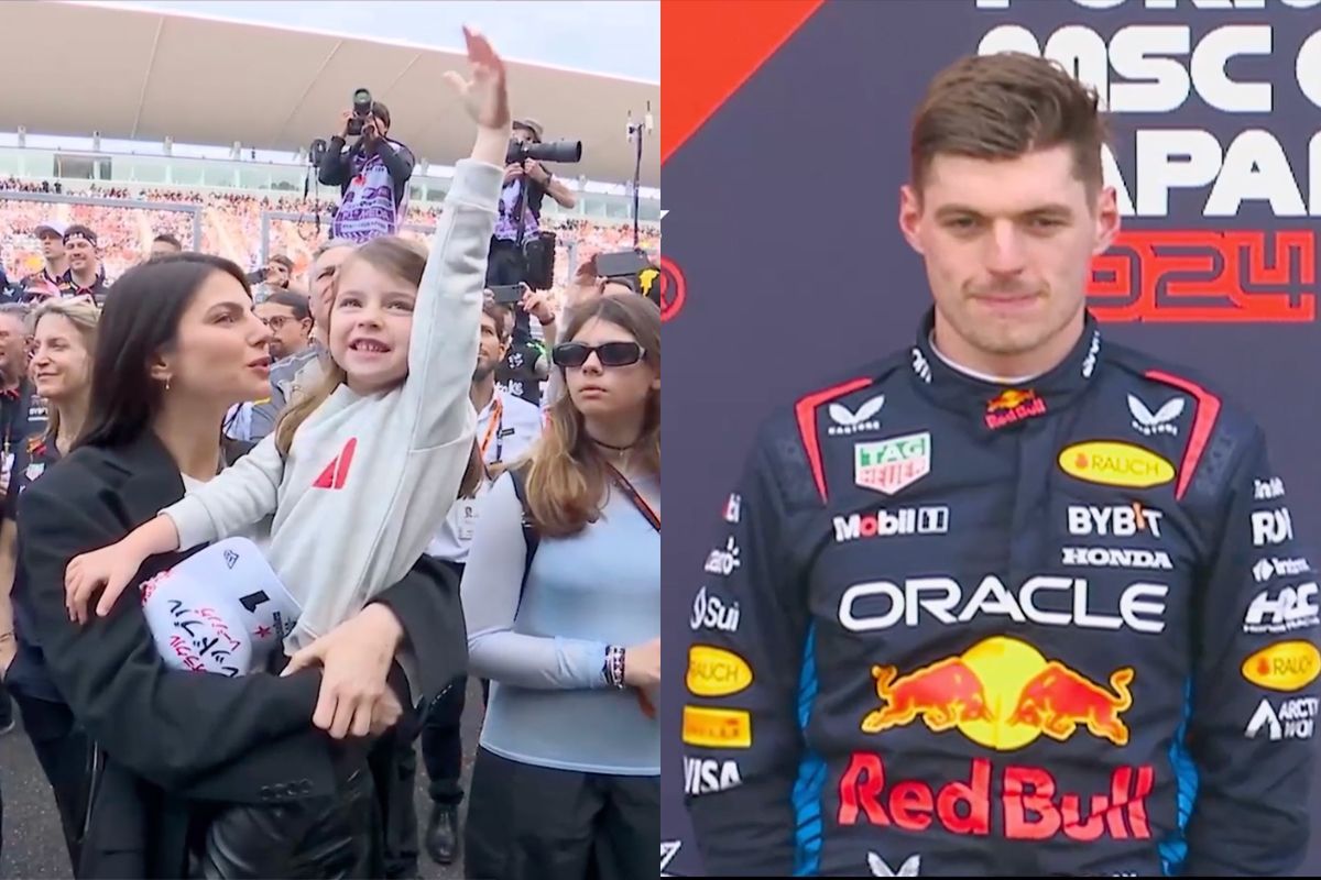 Je Cute moment van de dag: Penelope, grootste fan Max Verstappen, ziet ...