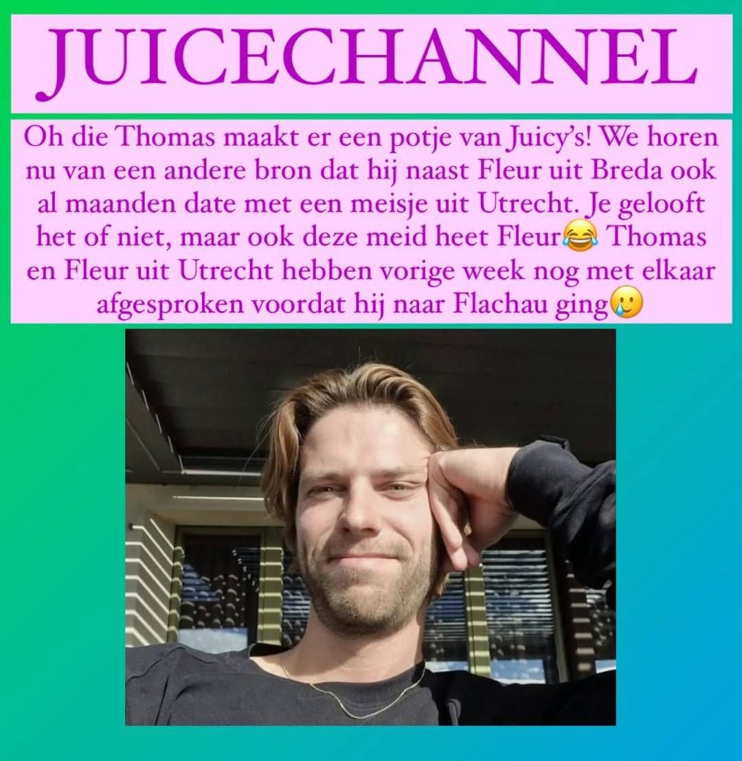 32-jarige StukTV-presentator Thomas van der Vlugt vreemdgegaan met 18 ...