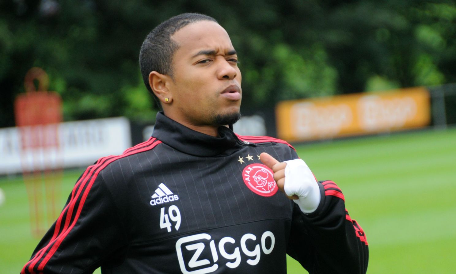 Fotoverslag: Emanuelson even terug bij Ajax