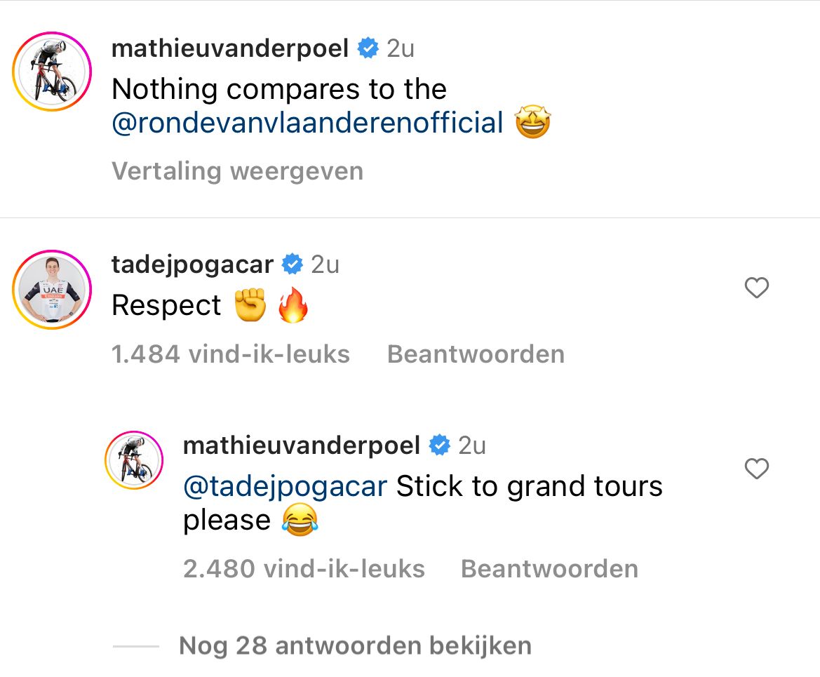 Ondertussen In Het Peloton Héél Wat Pks Bij Elkaar Van Der Poel