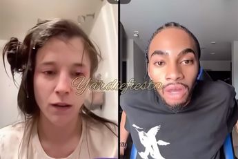 Rapper Sjaak heeft goed uitzicht op bikini Zangeres Maan | VK Magazine