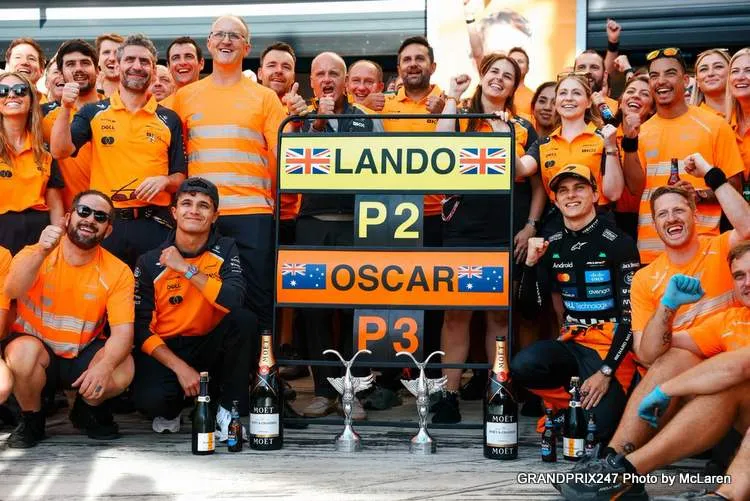 McLaren Team Orders Italian GP