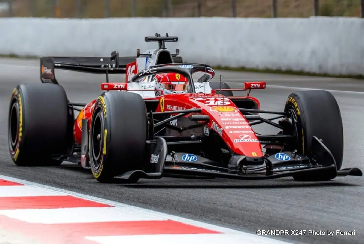 Barcelona Formula 1 shakedown Day 2 report: Ferrari solid, Isack Hadjar ...