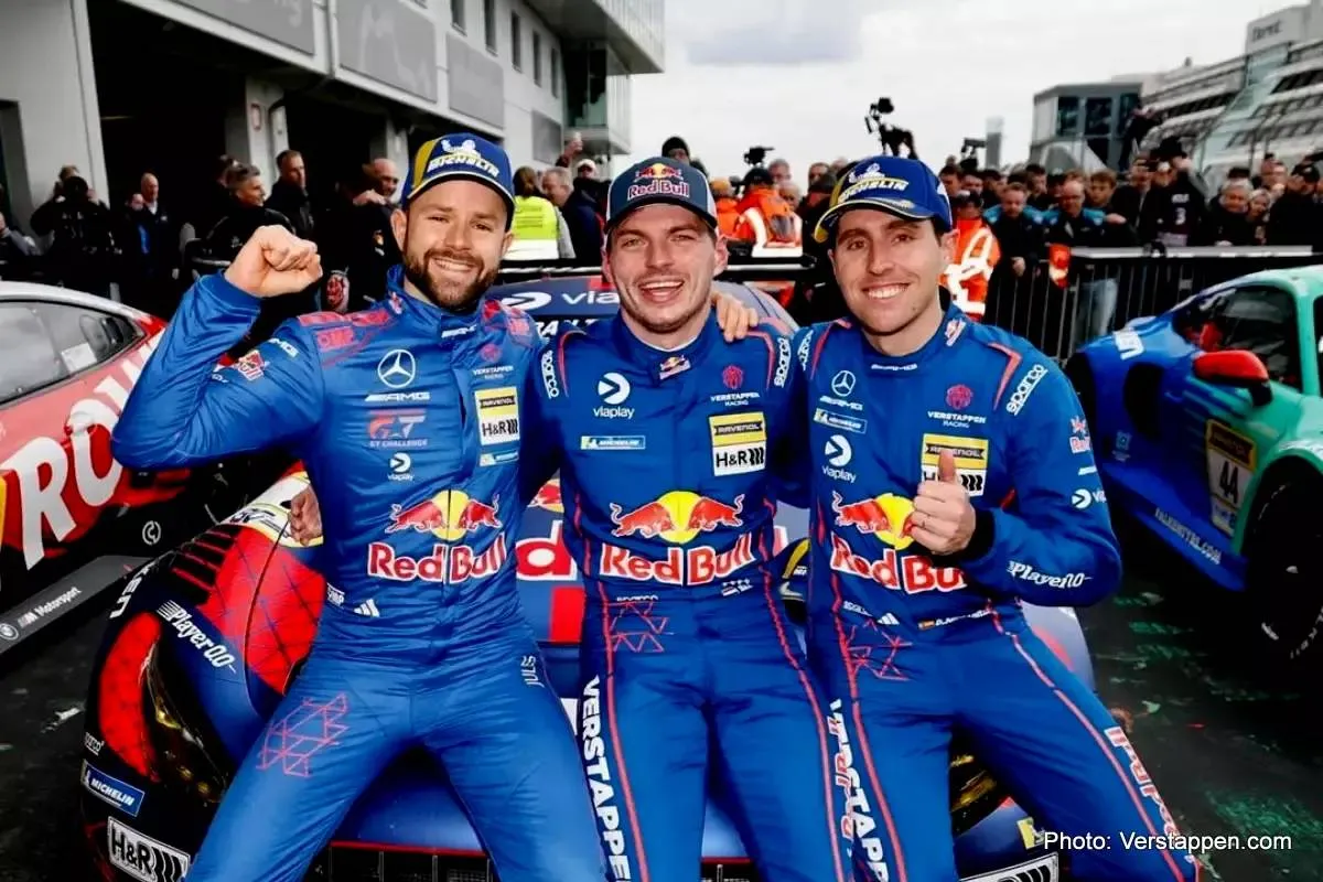 Max Verstappens's Nurburgring 24 Hours teammates GT aces Lucas Auer ...