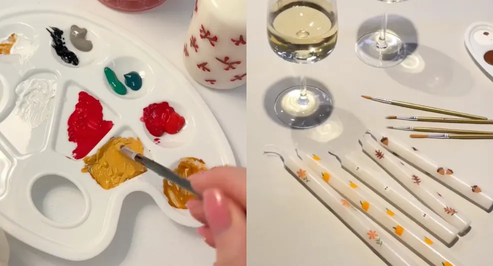Kaarsen verven: de perfecte DIY voor een vriendinnenavond