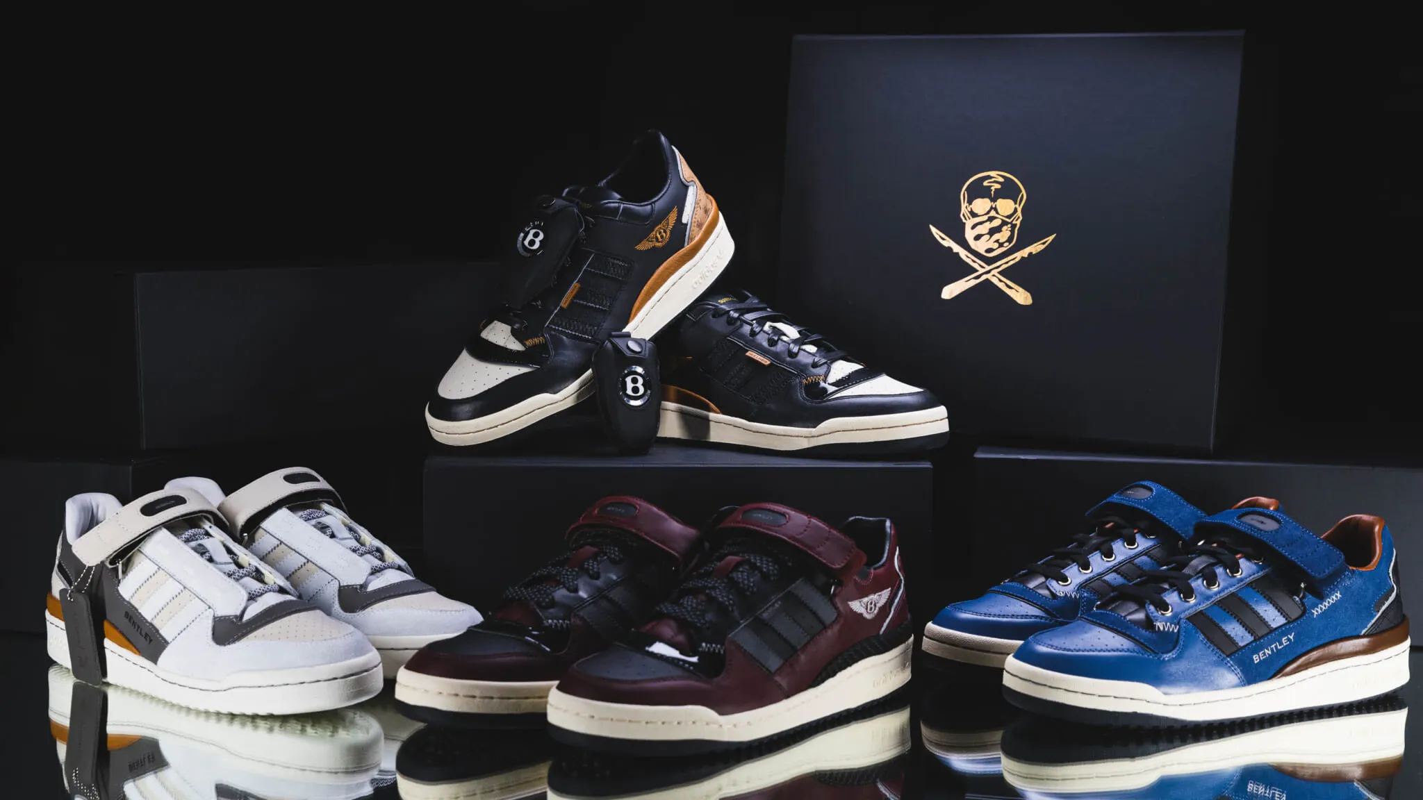Bentley dropt custom sneakers in samenwerking met The Shoe Surgeon