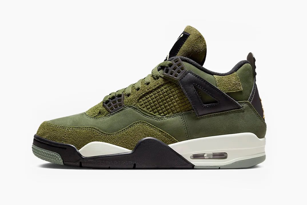 Nike onthult militair geïnspireerde magie met Air Jordan 4 Craft Olive