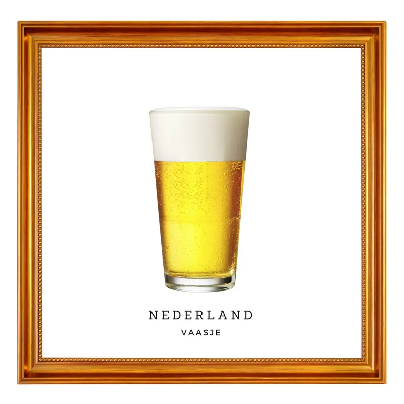 Verschillende bierglazen uit Europa