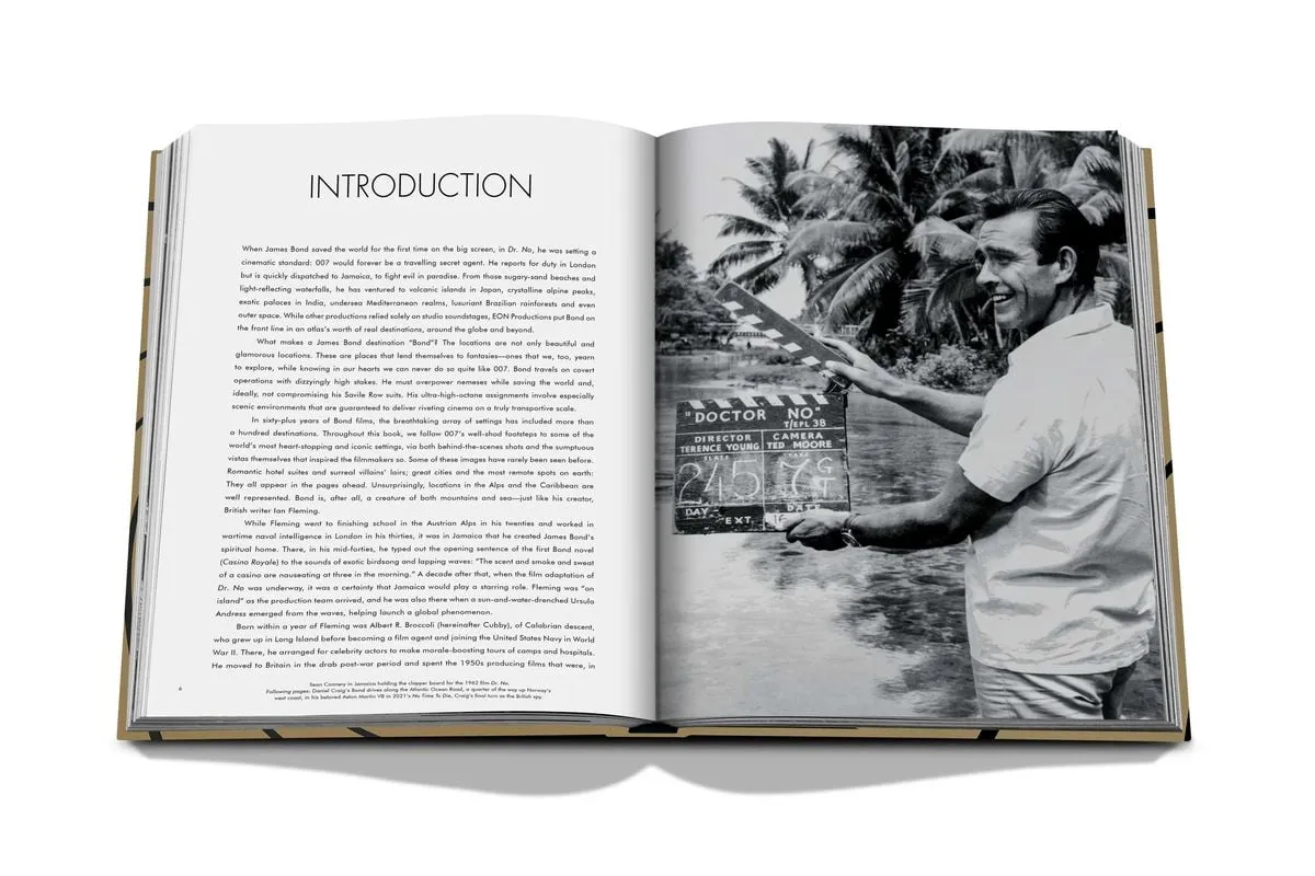 James Bond fotoboek neemt ons mee langs alle iconische filmsets