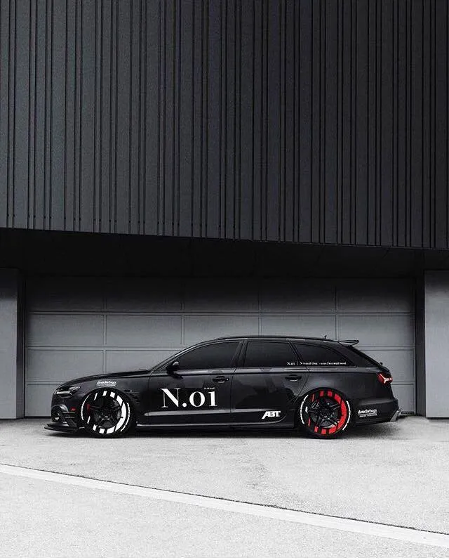 Jon Olsson showt veel te dikke nieuwe two-faced Audi RS6 Phoenix