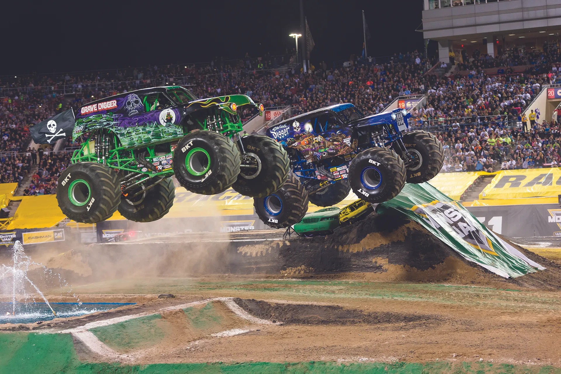 Monster Jam is Amerikaans topentertainment van het spectaculairste soort