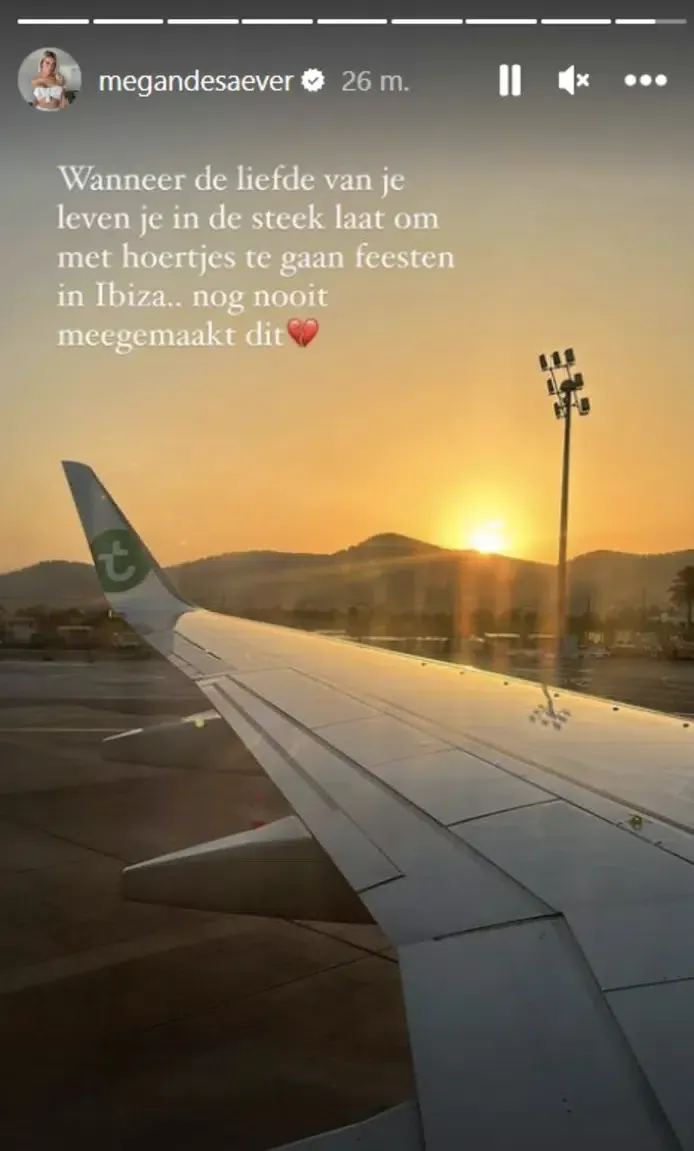 EOTB-Megan deelt update over relatiebreuk met Joey: "Hij vermaakt zich op Ibiza" (FOTO)