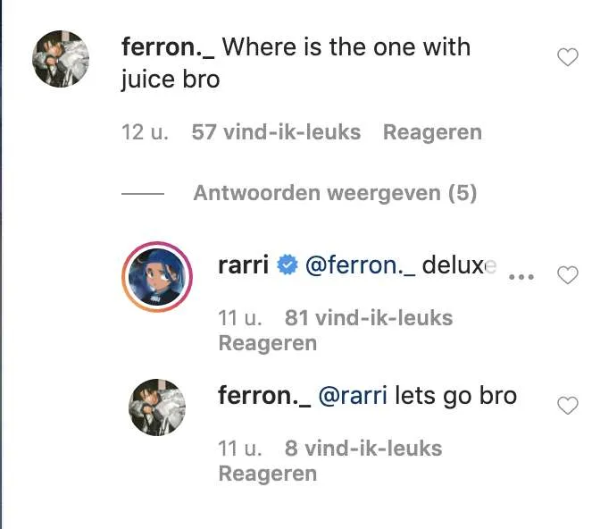 Rarri deelt tracklist van aankomende album met grote overleden ...