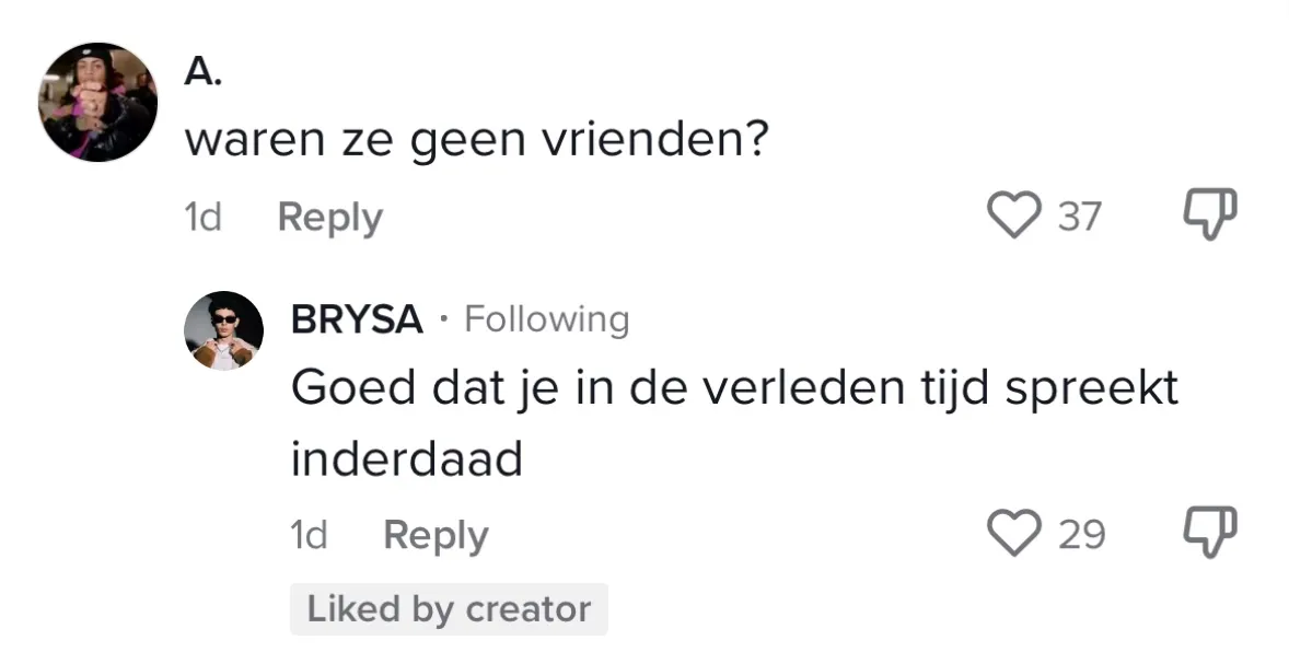 Brysa haalt in 101Barz uit naar Cristian D en gooit in de comments ...