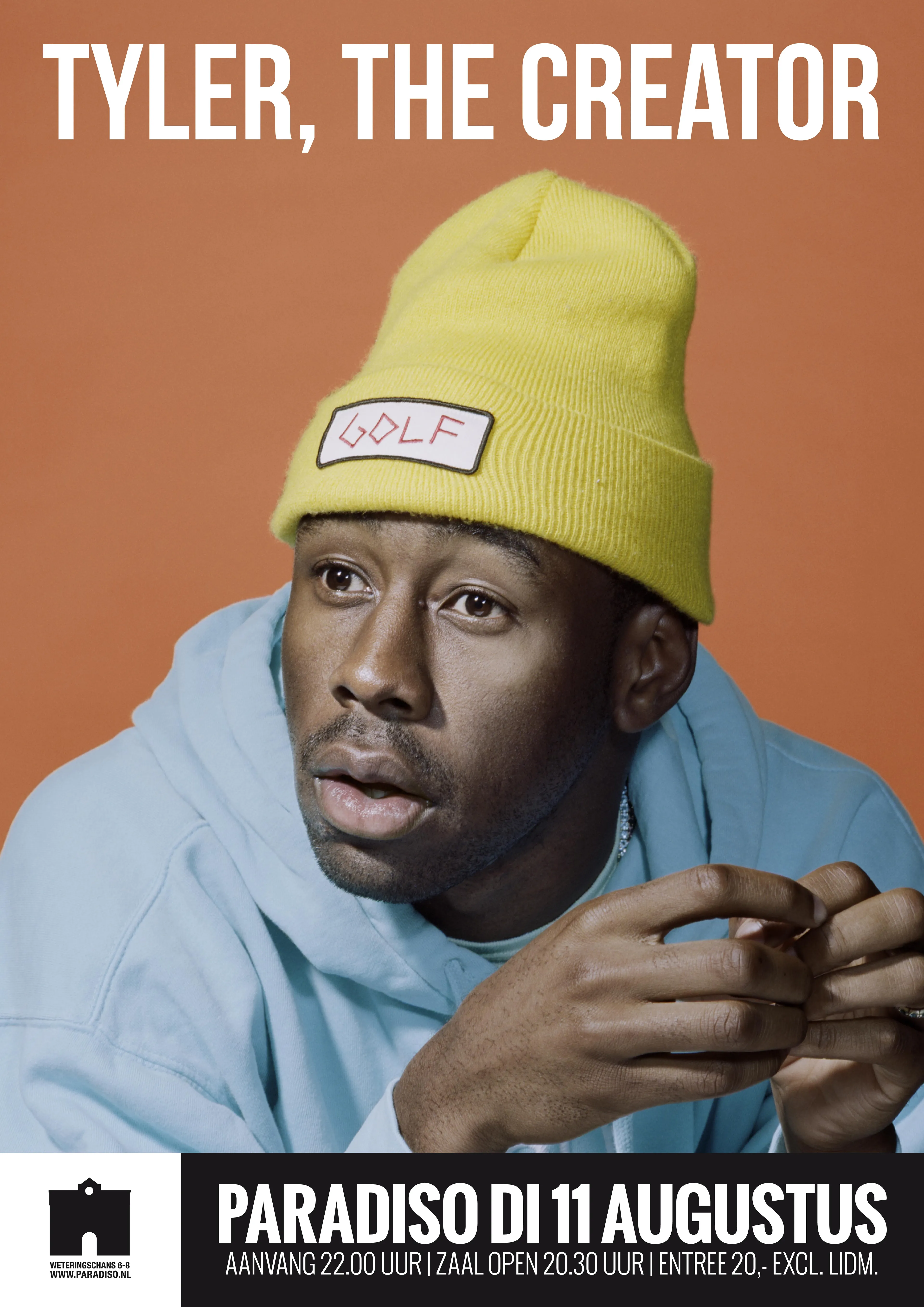 Win 2 kaarten voor Tyler, The Creator in de Paradiso!