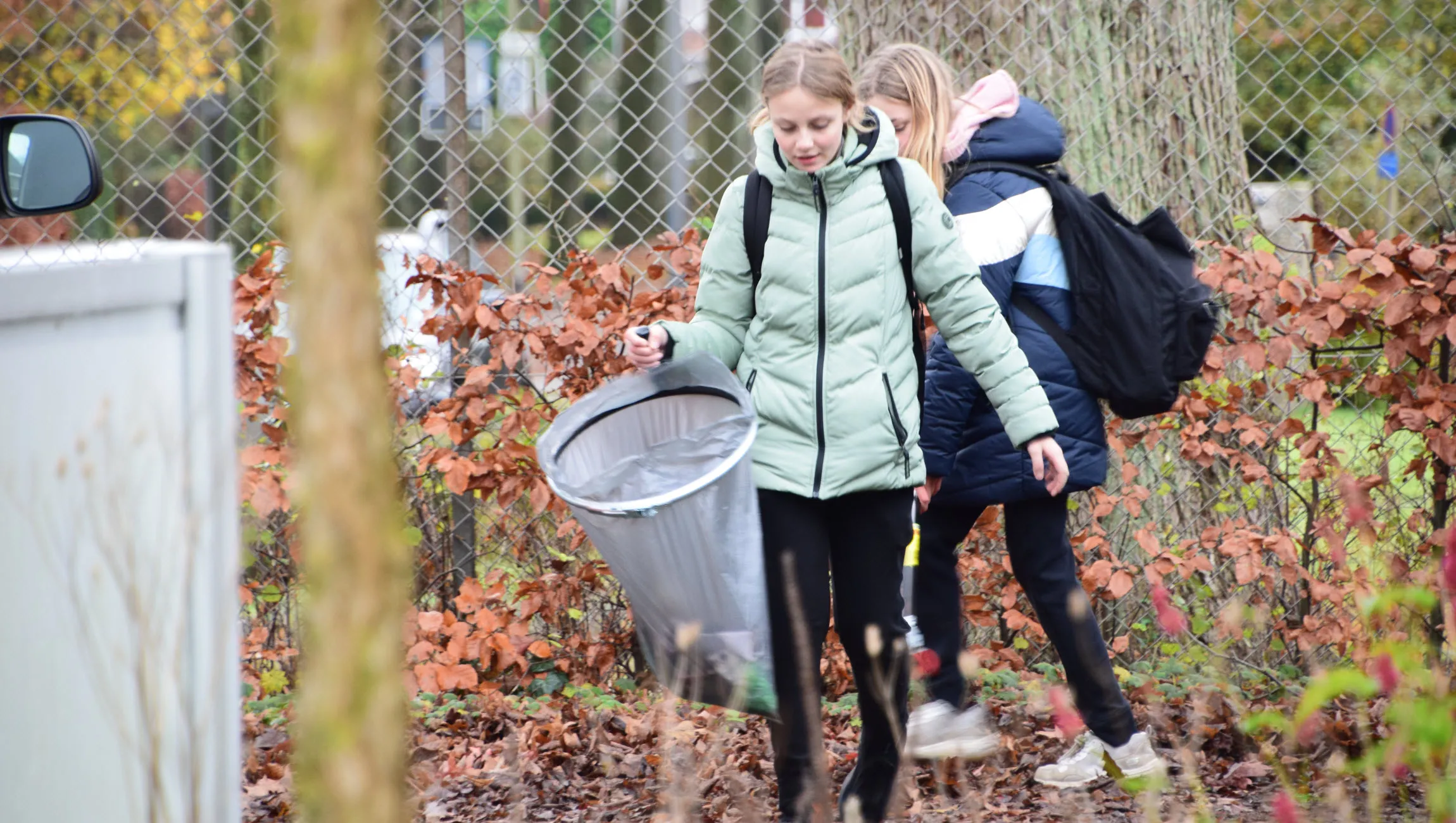 Zwerfafval opruimen! Aeres VMBO Velp adopteert eigen wijk