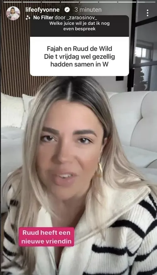 Ruud de Wild heeft een nieuwe vriendin en dat is een hele bekende