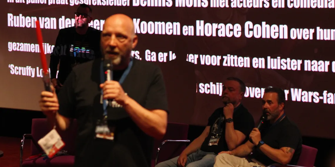 Pathé Amsterdam-Noord voor een dag het epicentrum van Star Wars-liefhebbend Nederland tijdens ...
