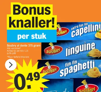 Bonusknaller voor pasta-liefhebbers: Veelzijdige pasta nu tegen ...