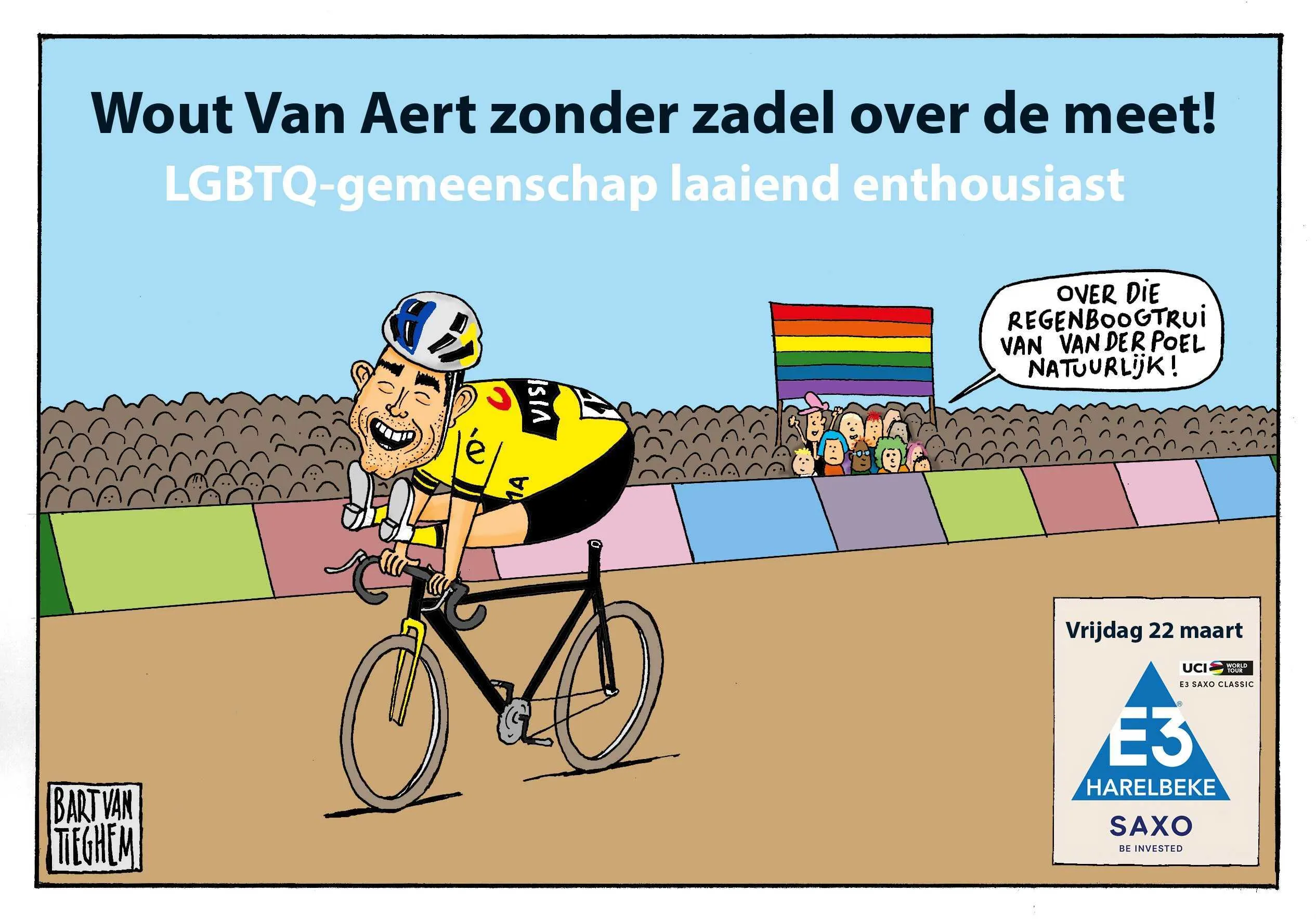 E3 Saxo Classic biedt excuses aan na controversiële LGBTQ/Wout van Aert ...