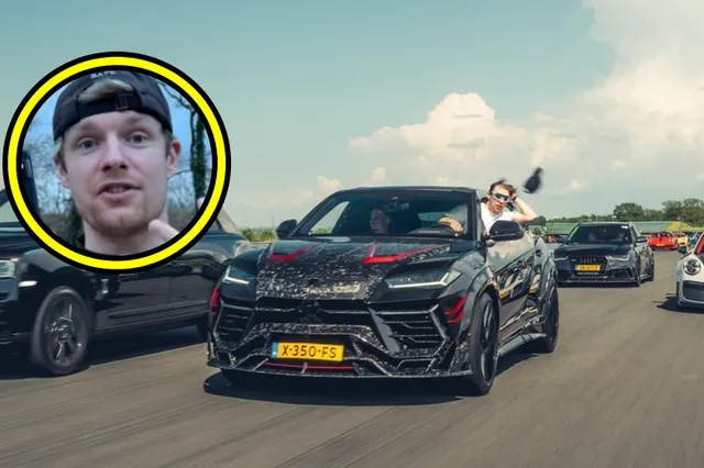 Oeps: Enzo Knol liegt glashard nadat hij zijn broer Milan Knol flink ...