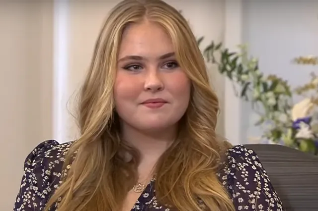 Massale ophef om beelden van Amalia in Spanje