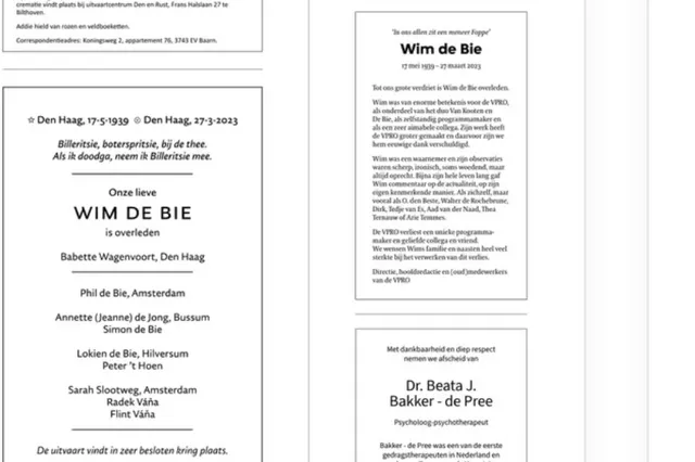 De voorspellende gaven van Koot en Bie: in 1988 al genderkwestie ...