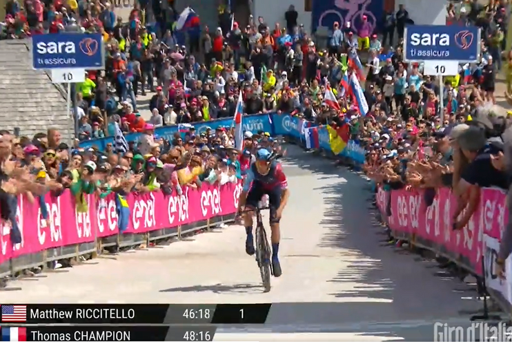 American sensation Matthew Riccitello reflects on his first Grand Tour ...