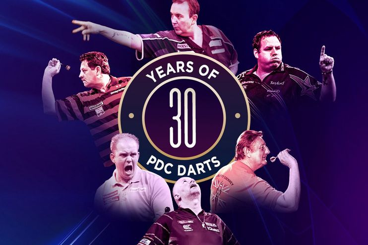 PDC celebrates 'most historic document in darts' with 30 years since ...