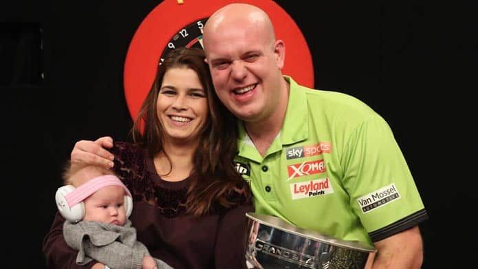 Van Gerwen becomes father for a second time | Dartsnews.com