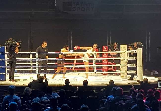 Jorina Baars zet ongeslagen zegetocht voort | Vechtsport info