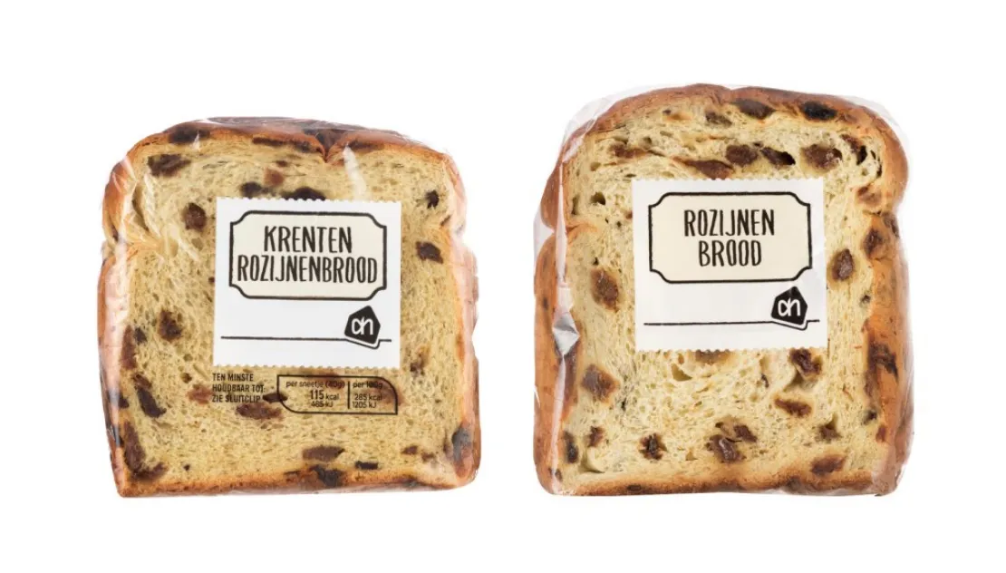 Albert Heijn haalt rozijnenbrood en krenten-rozijnenbrood uit de winkel