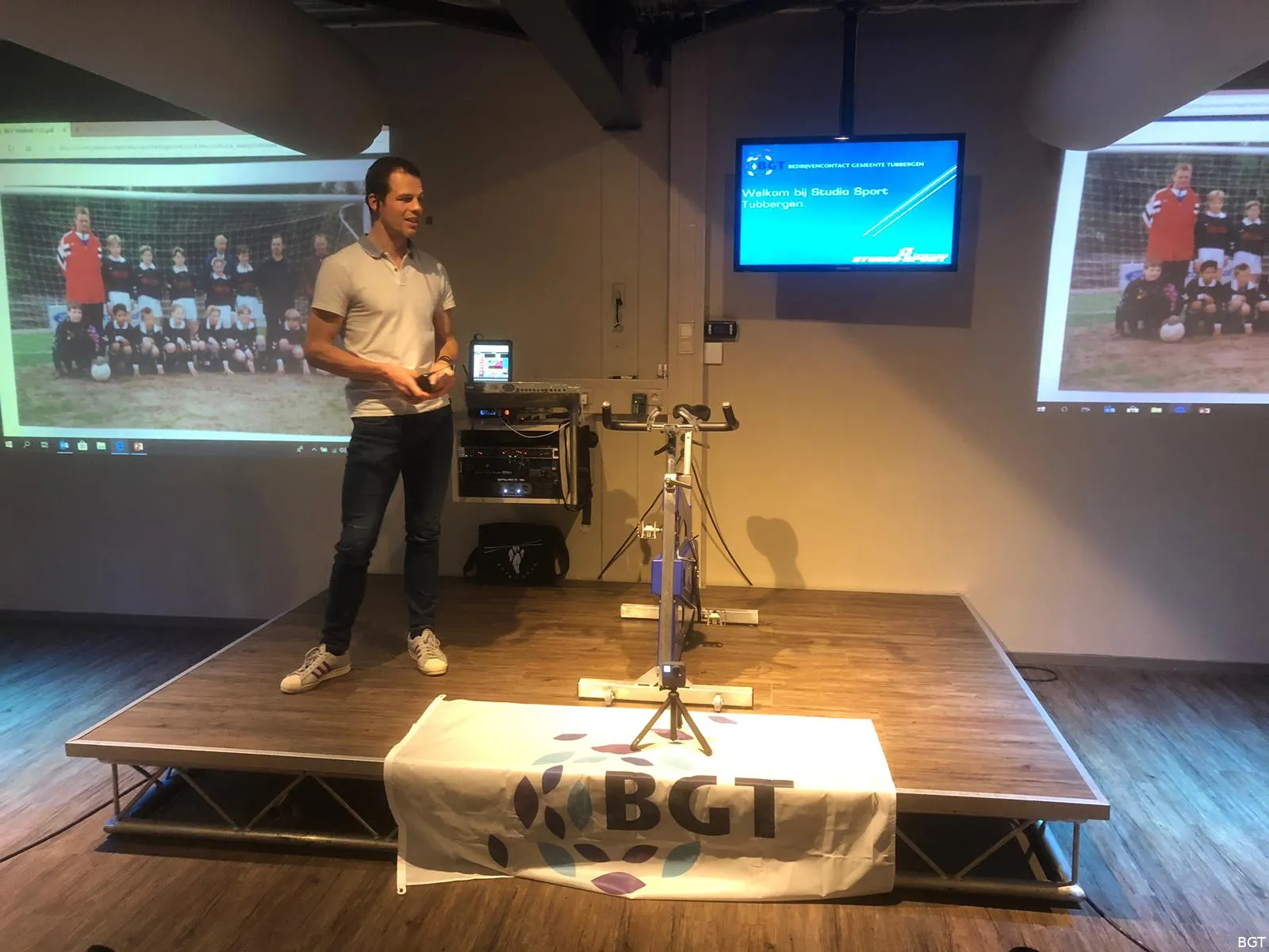 Ondernemers en Tom Veelers naar Studio Sport voor derde BGT-café