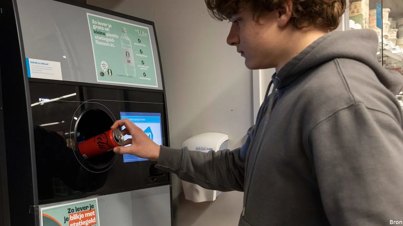 Statiegeld op flessen fors omhoog: 1 euro per fles
