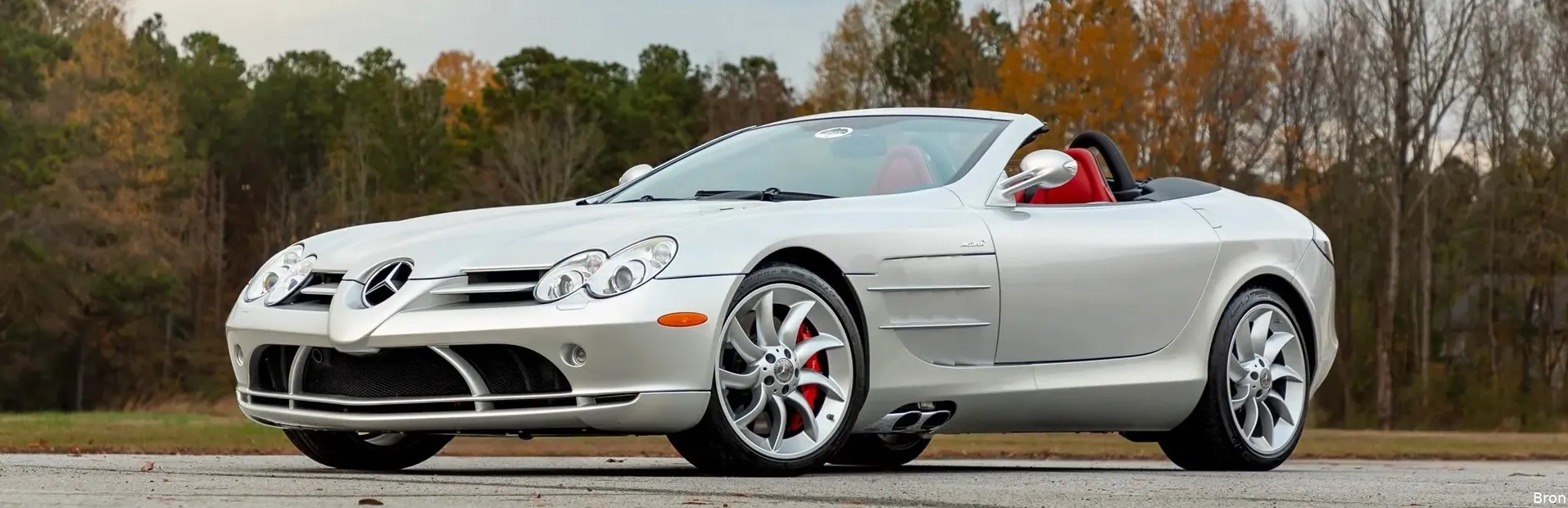 Exclusieve Mercedes-Benz SLR McLaren Roadster uit 2008 gaat naar de veiling