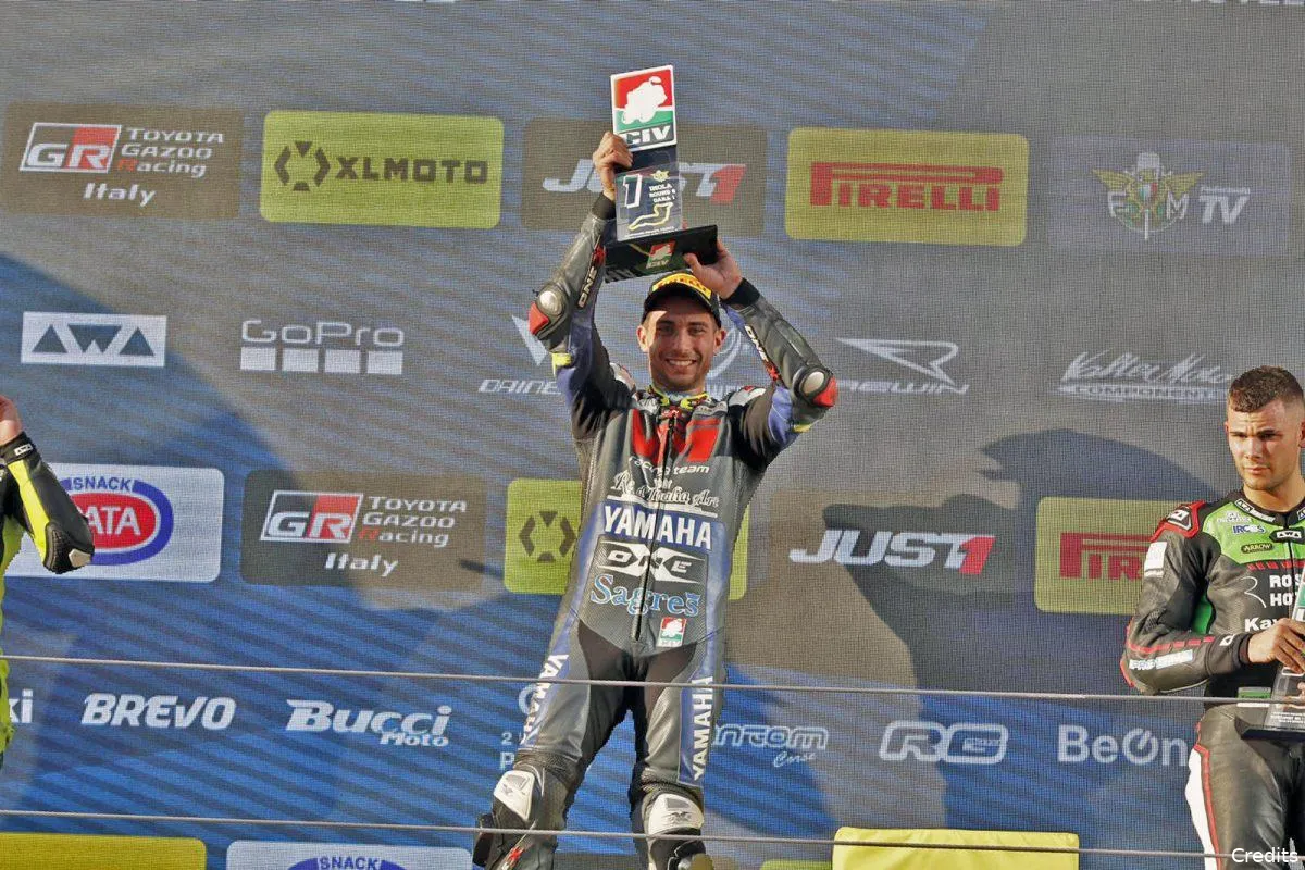 CIV | Alfonso Coppola sul gradino più alto del podio ad Imola