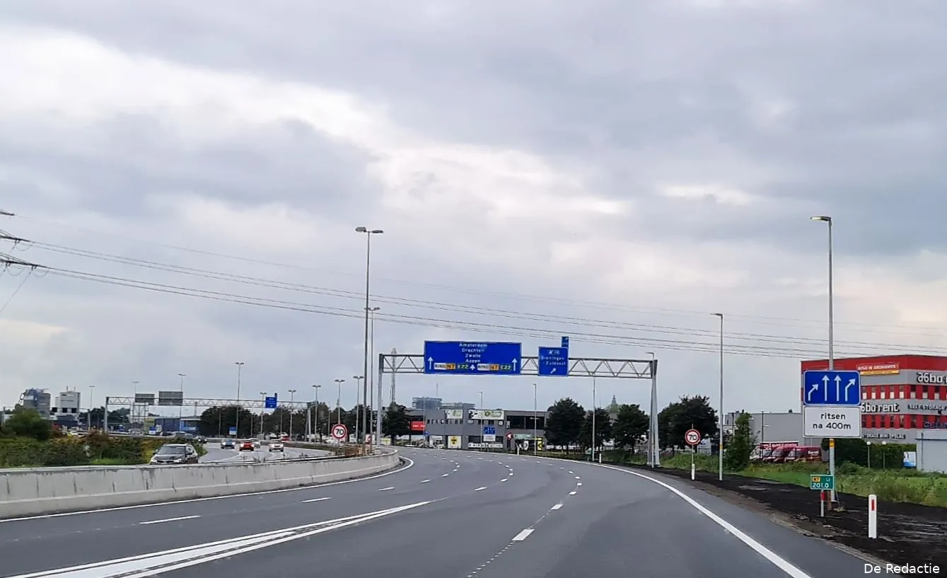 Zuidelijke ringweg dicht vanaf Euvelgunne tot Europaweg aankomend weekend
