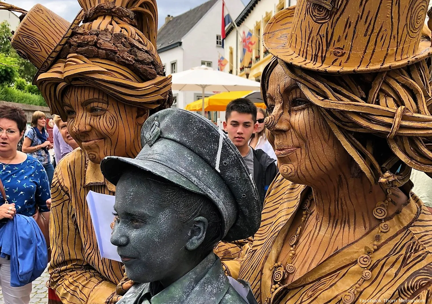 Levende standbeelden weer terug in Thorn