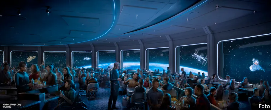 Disney opent binnenkort 'Space 220' restaurant voor een buitenaards diner