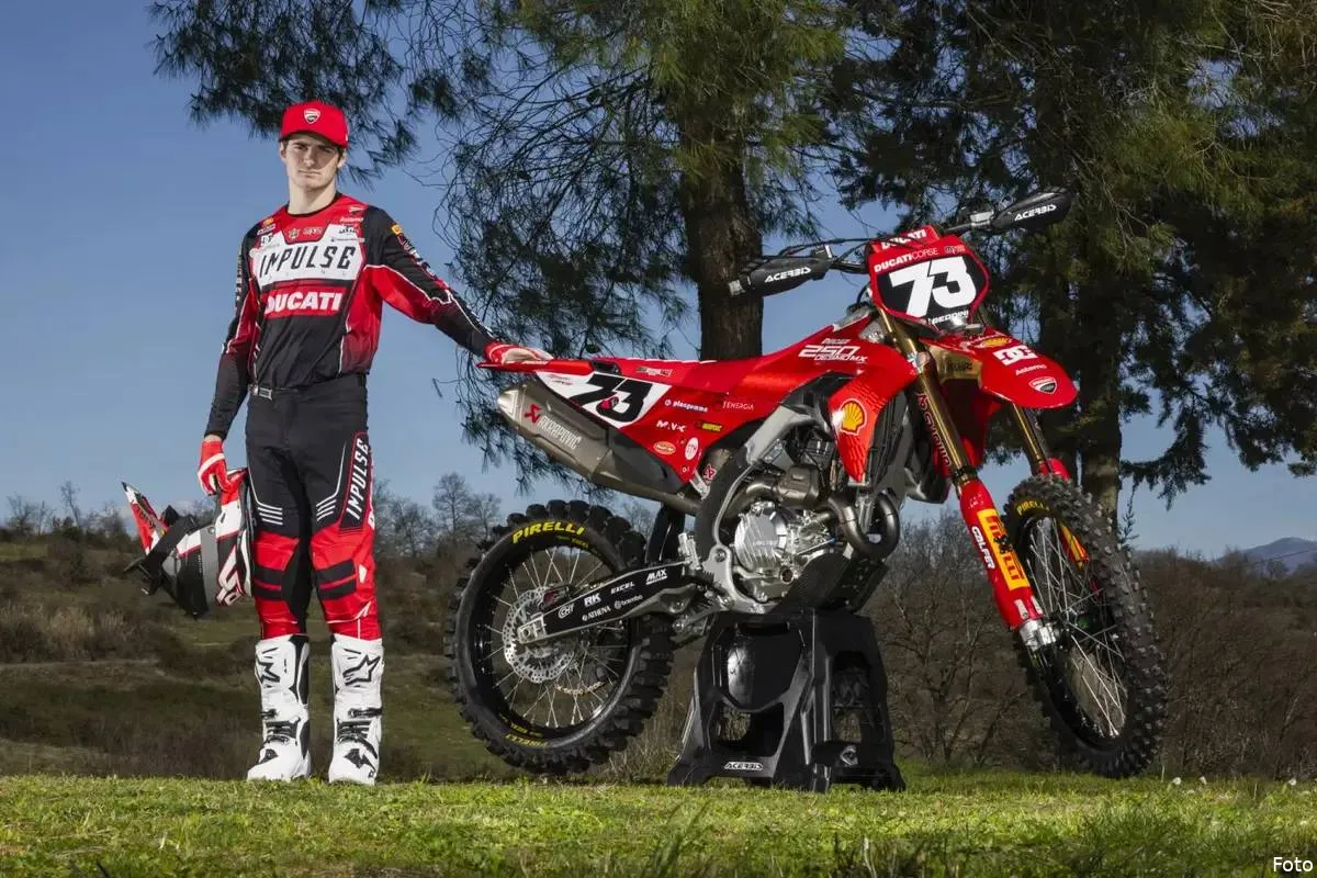 Desmo250 MX in the spotlight: Ferruccio Zanchi leads Ducati’s assault ...