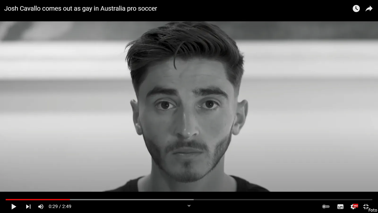 Josh Cavallo is de eerste voetballer op het hoogste niveau die uit de ...