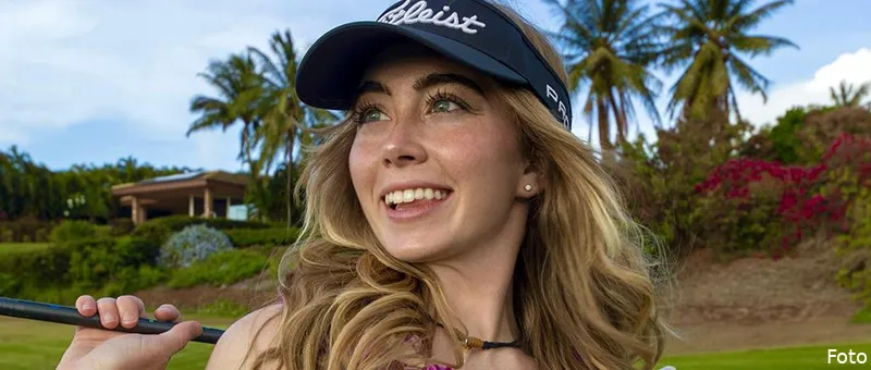 De Amerikaanse Grace Charis is een absolute hole-in-one