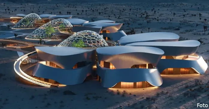 Deze vette basis in de Mojave-woestijn gaat astronauten klaarstomen ...