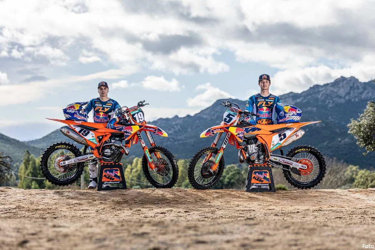 KTM secures Lucas and Sacha Coenen: a multi-year project to make MX history